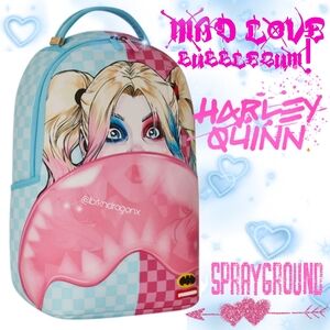 Sprayground | Bags | Sprayground Harley Quinn Limited Edition Bubblegum ...